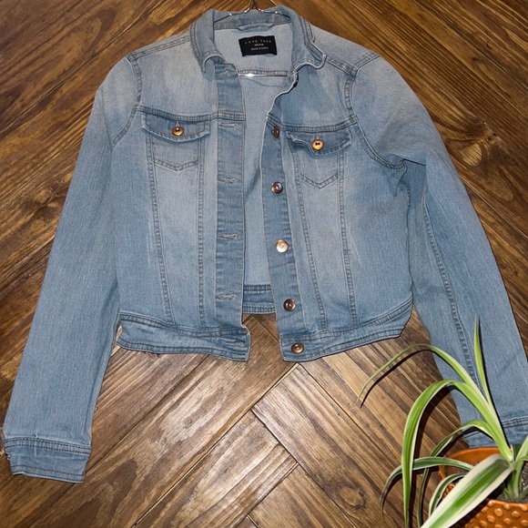 Love Tree | Jackets & Coats | Beautiful Love Tree Denim Jacket Size ...